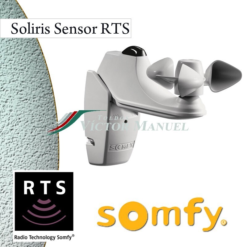 Soliris RTS Sensor de viento y sol – Toldos Víctor Manuel